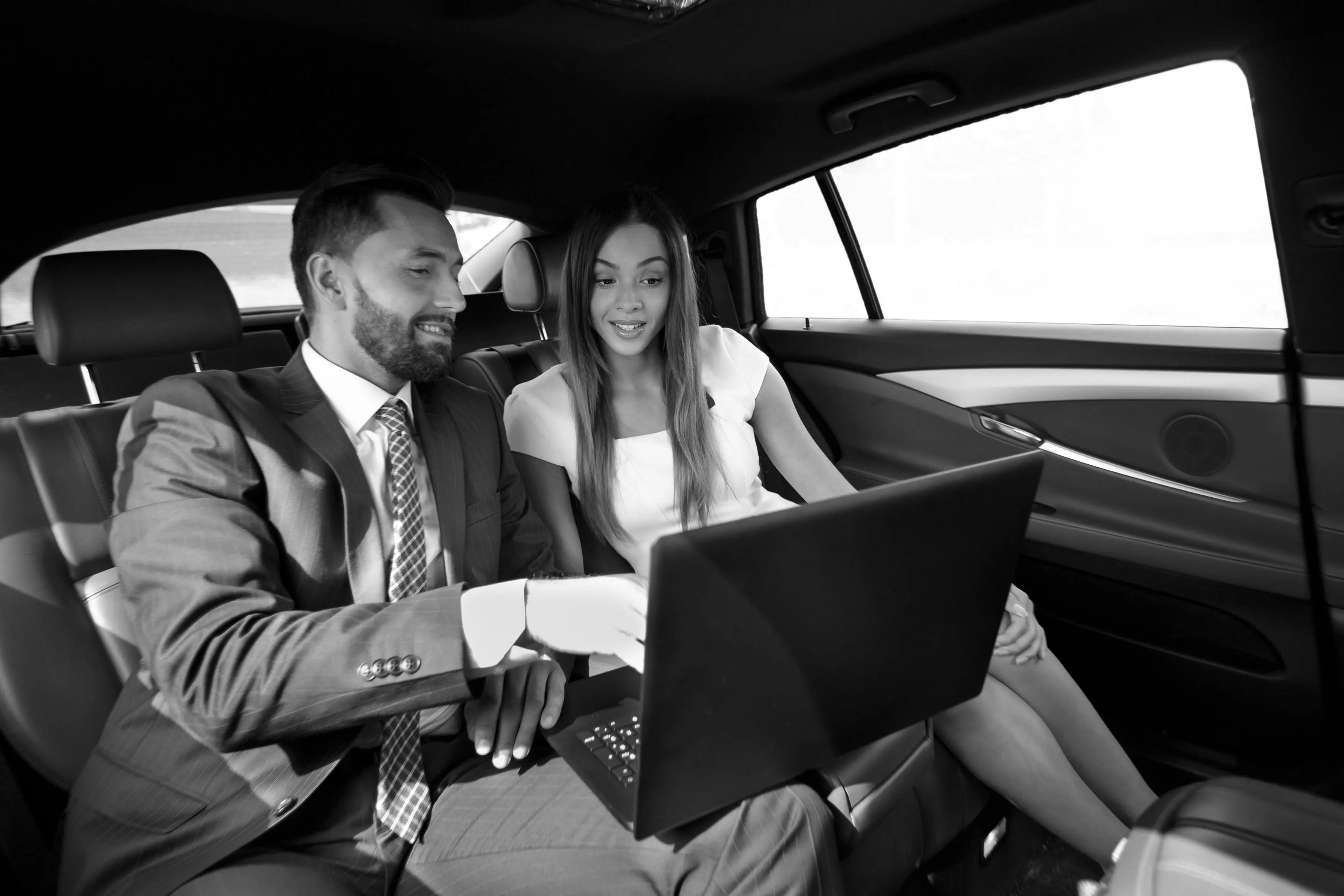 interior view of chauffeur cars